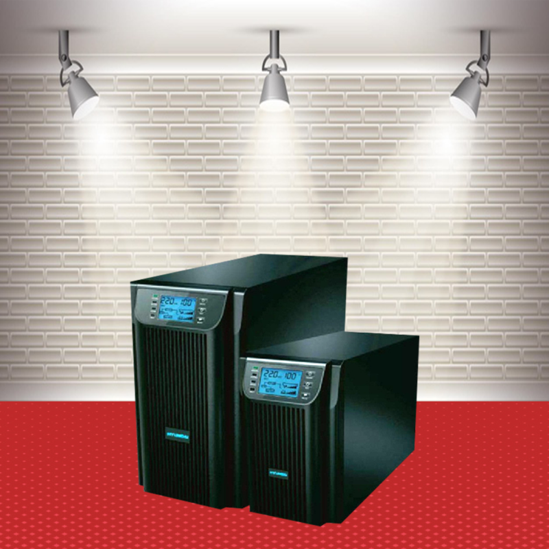 Bộ lưu điện UPS Online Hyundai HD-1KT9 (1KVA/0.9KW) - hyundaivietthanh.com